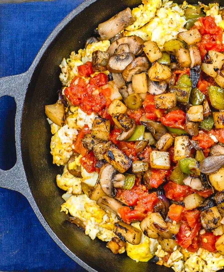 how to cook mushrooms with breakfast