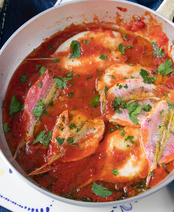 Triglie alla livornese | Enrica Panariello | Pomi Italia